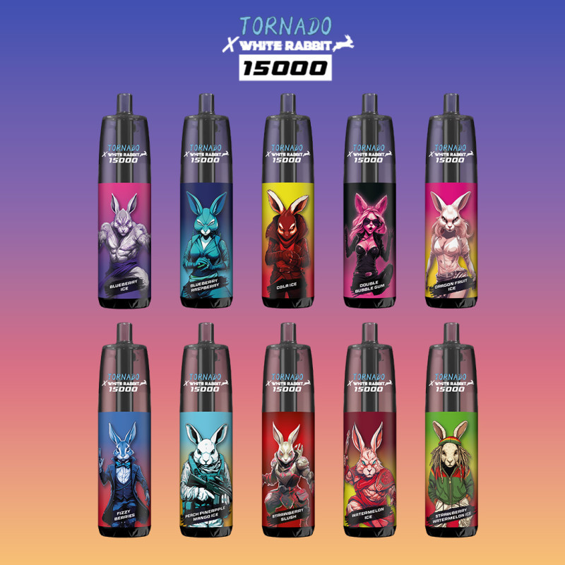 PUFF TORNADO 15000 2% - WHITE RABBIT
